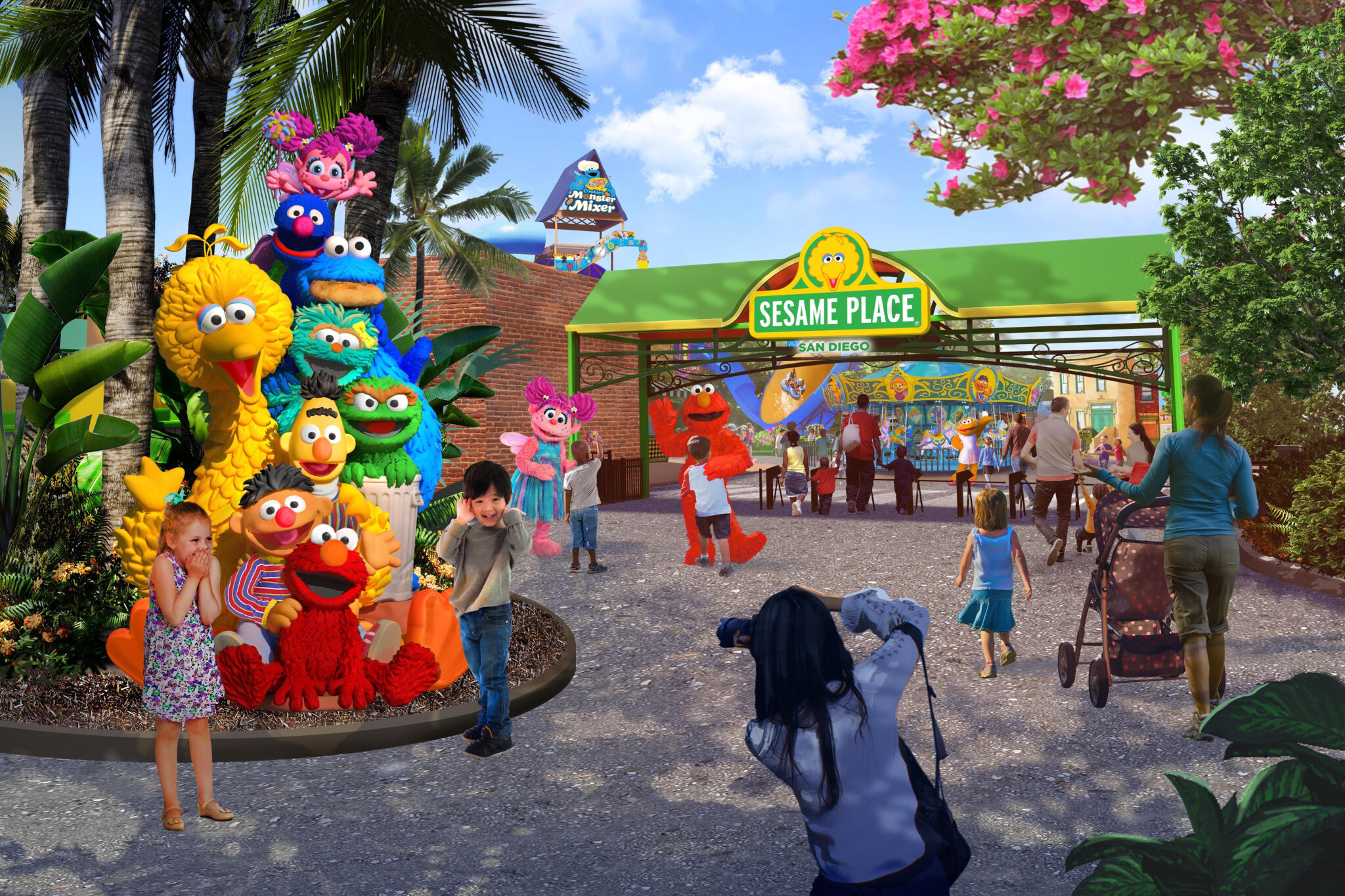 ¡Sesame Place San Diego abrió sus puertas! - Aventuras Nerd