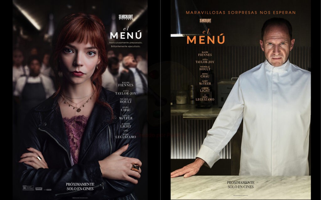 Nuevo tráiler y pórteles de personajes de EL MENÚ