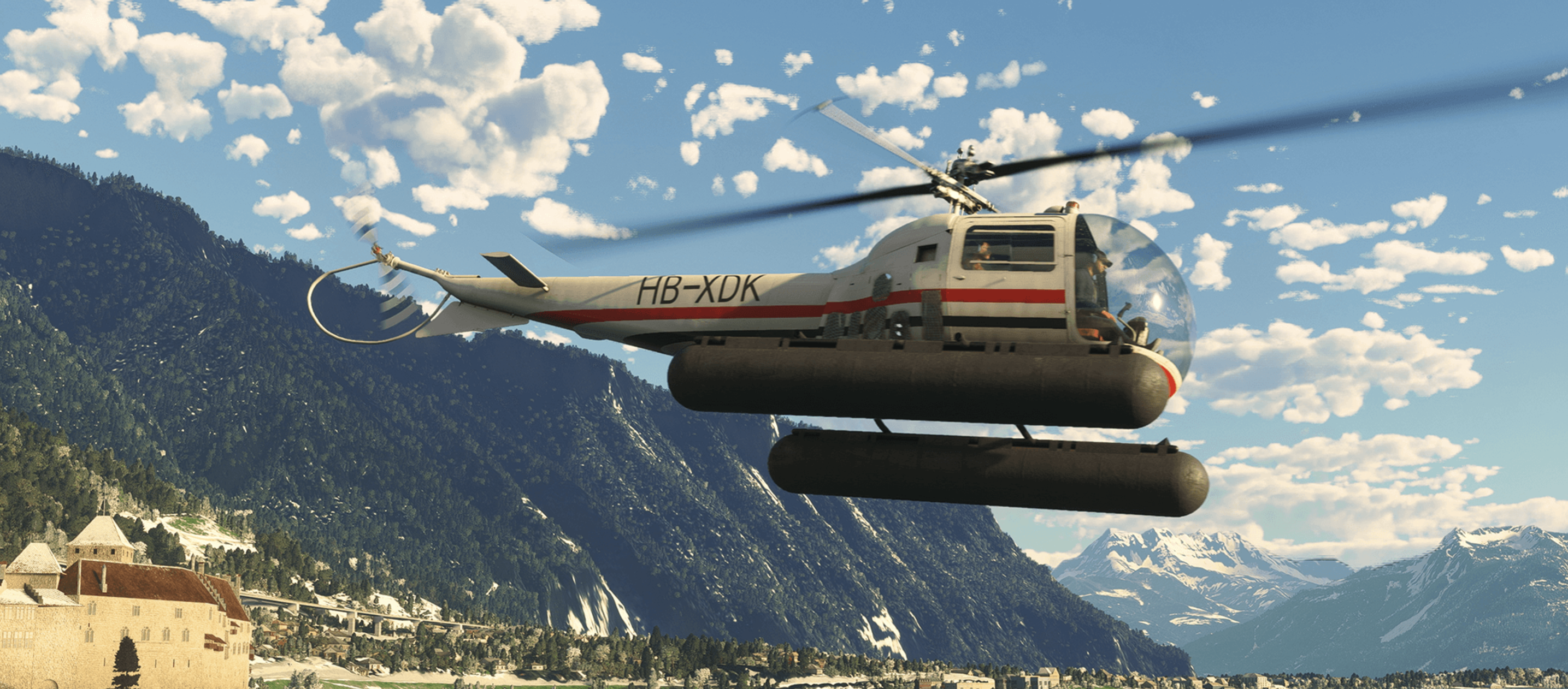 Microsoft Flight Simulator lanza el Bell 47J Ranger - Aventuras Nerd
